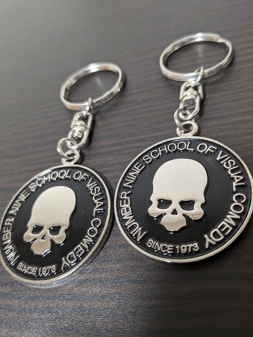 Number (N)ine Early NUMBER(N)INE skull key chain set of 2 | Grailed