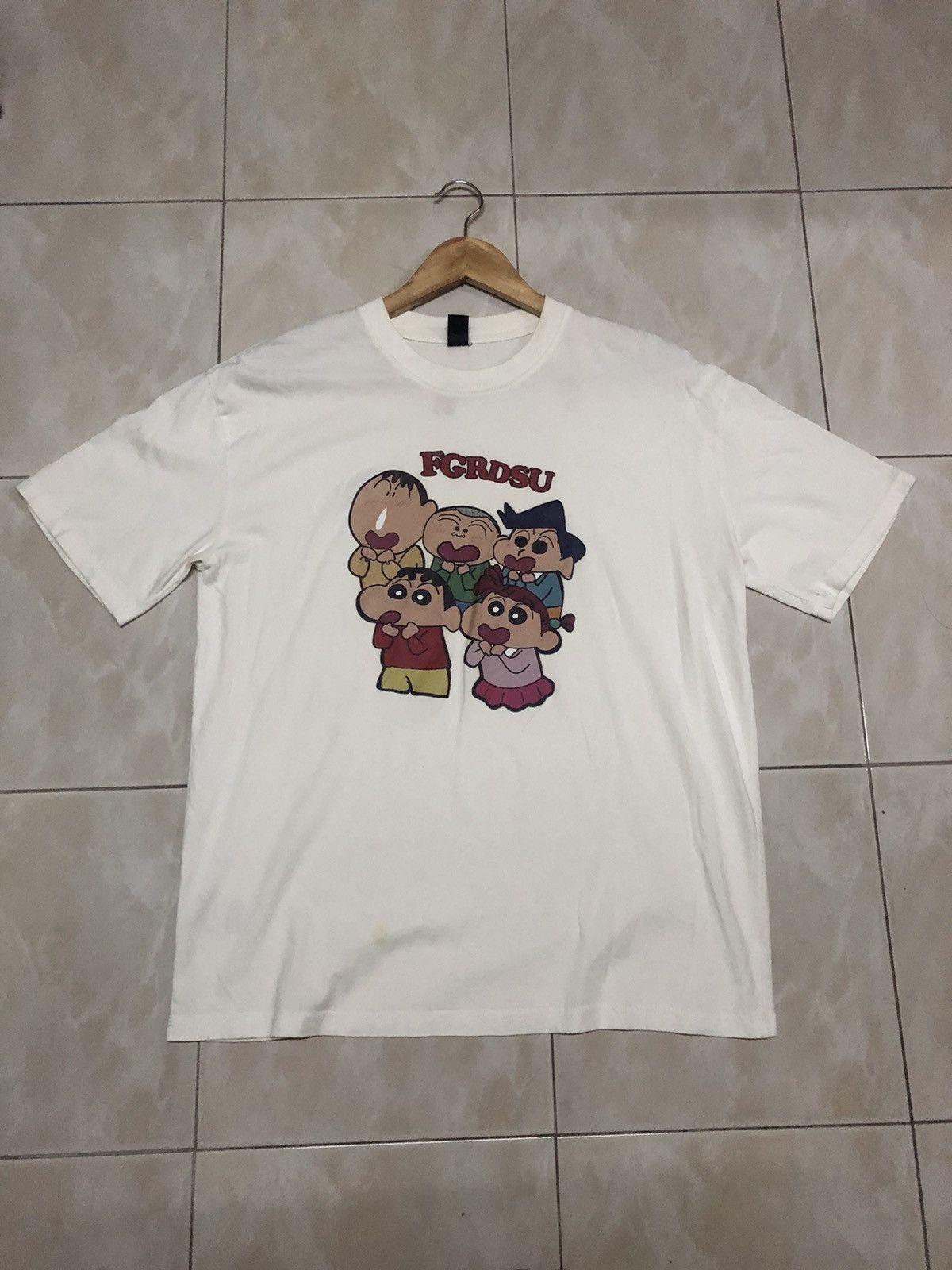Anime RARE TSHIRT SINCHAN NICE DESIGNS | Grailed