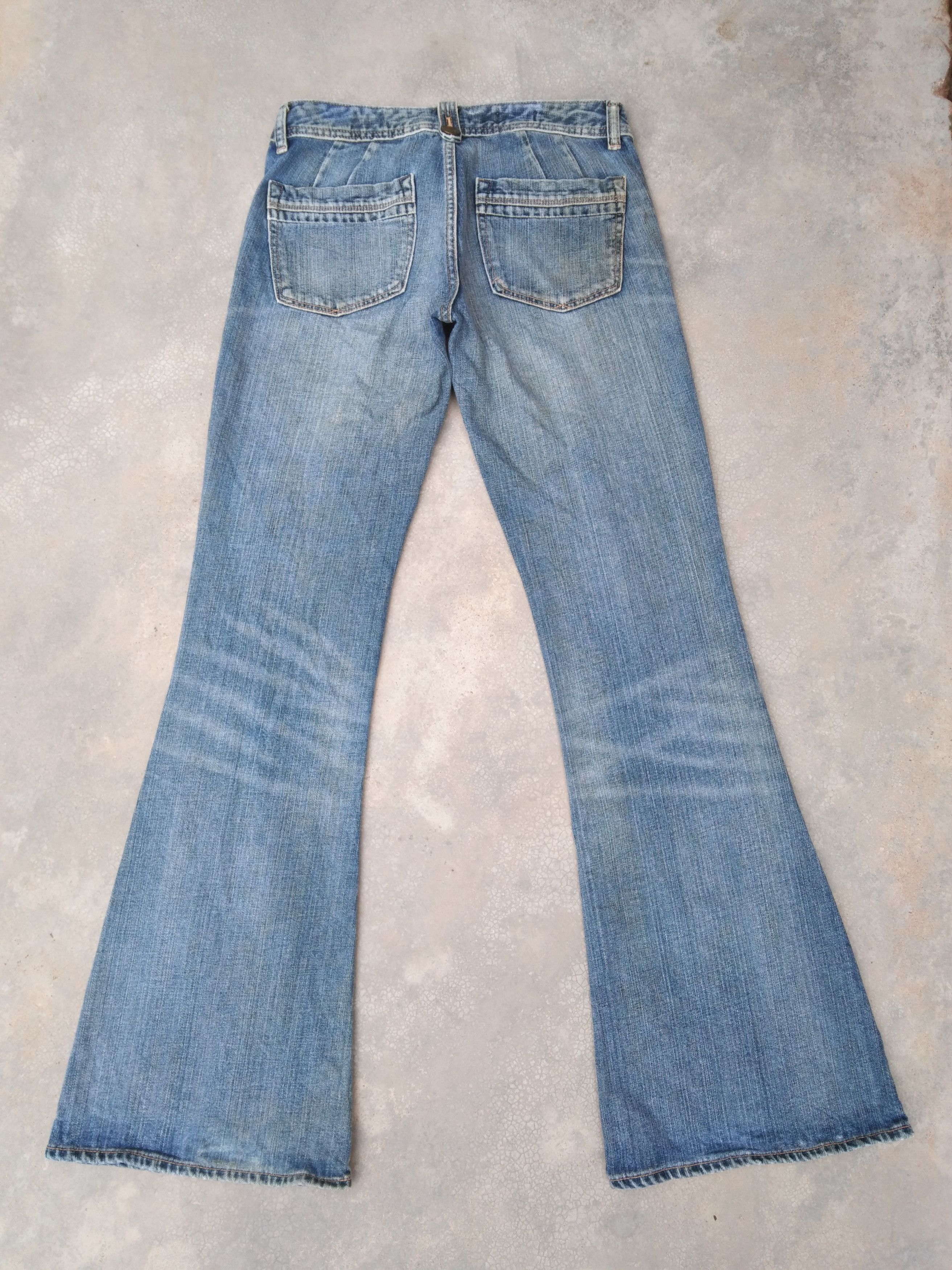 Japanese Brand × Jean × Vintage Gap 1969 Vintage Flared Jeans 29x32 ...