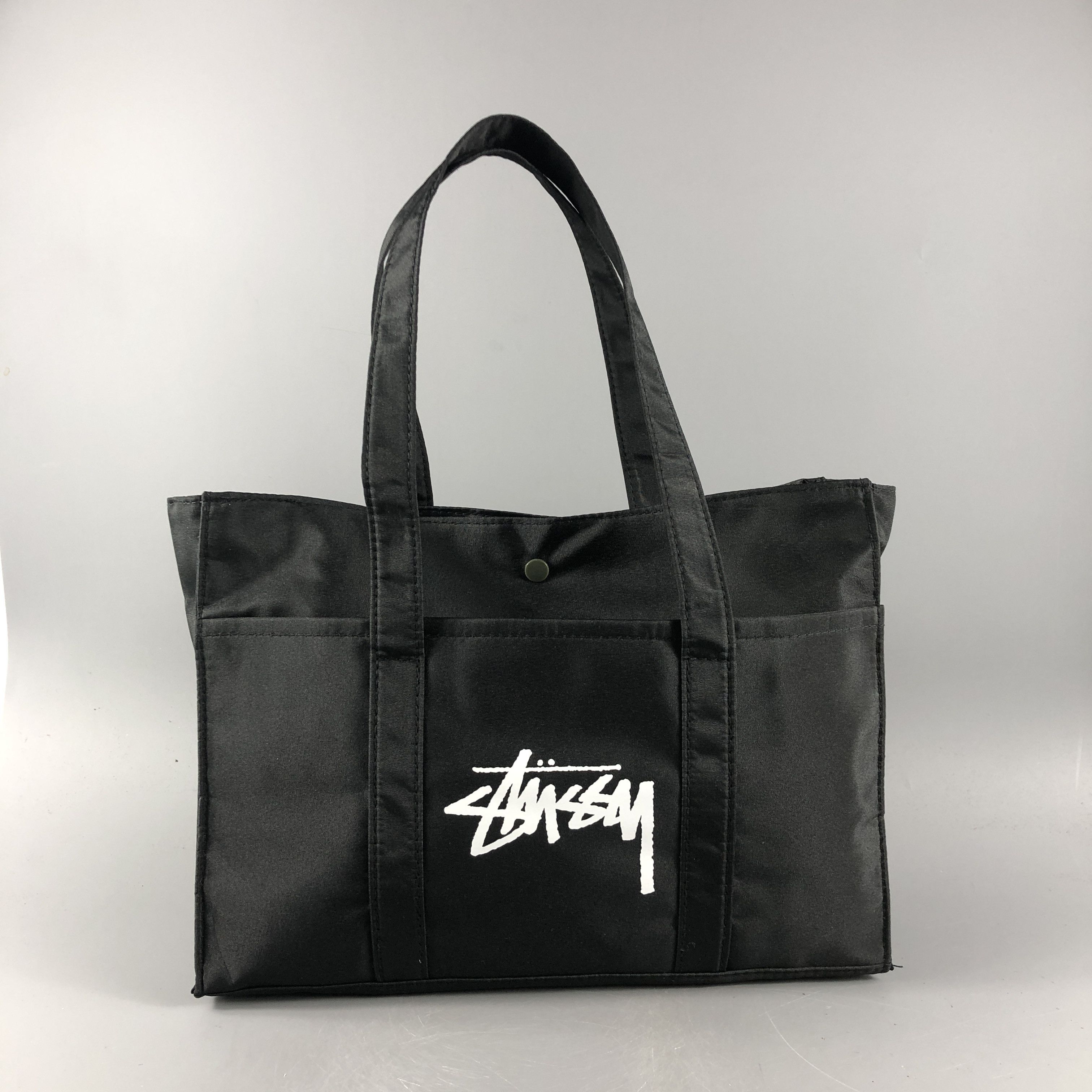 Stussy AUTHENTIC 🇯🇵 Stussy Magazine Military Colour Tote Bag | Grailed