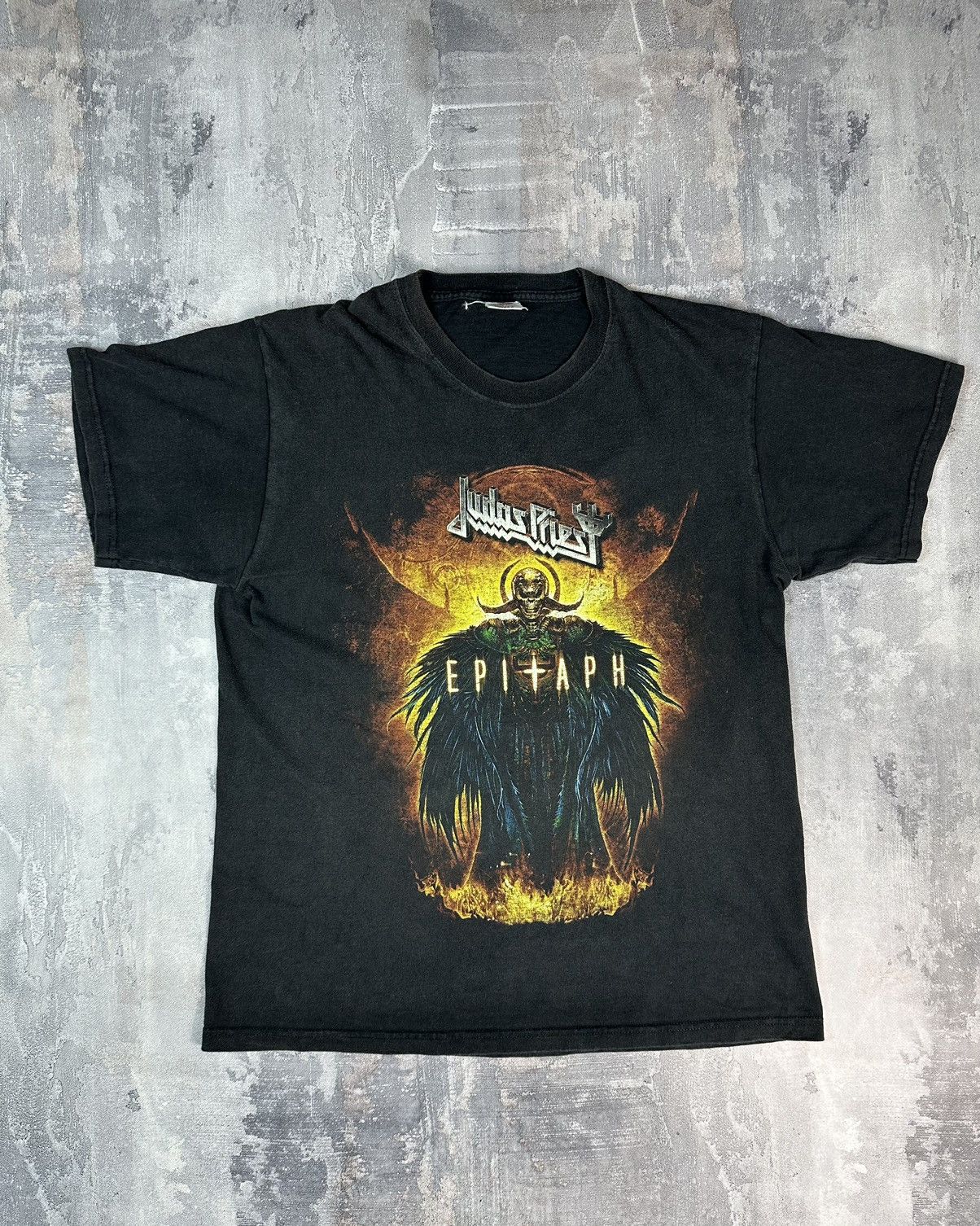 Band Tees × Judas Priest VINTAGE 90's JUDAS PRIEST EPITAPH MEN'S WORLD ...