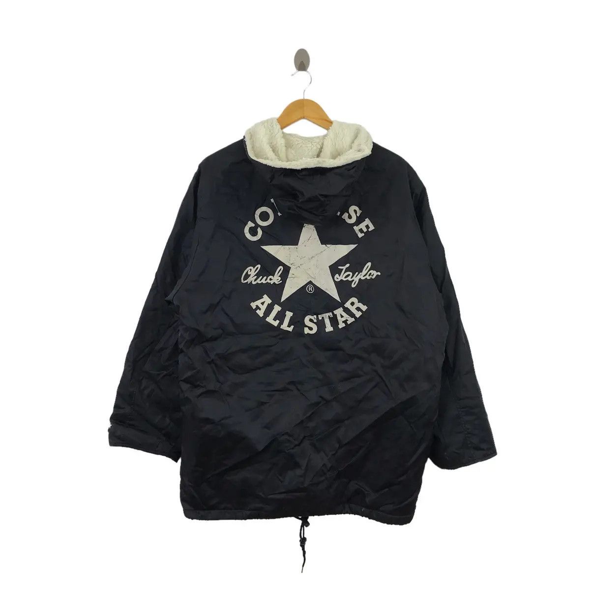 Converse CONVERSE ALL STAR Chuck Taylor Shearling Parka Coach Jacket ...
