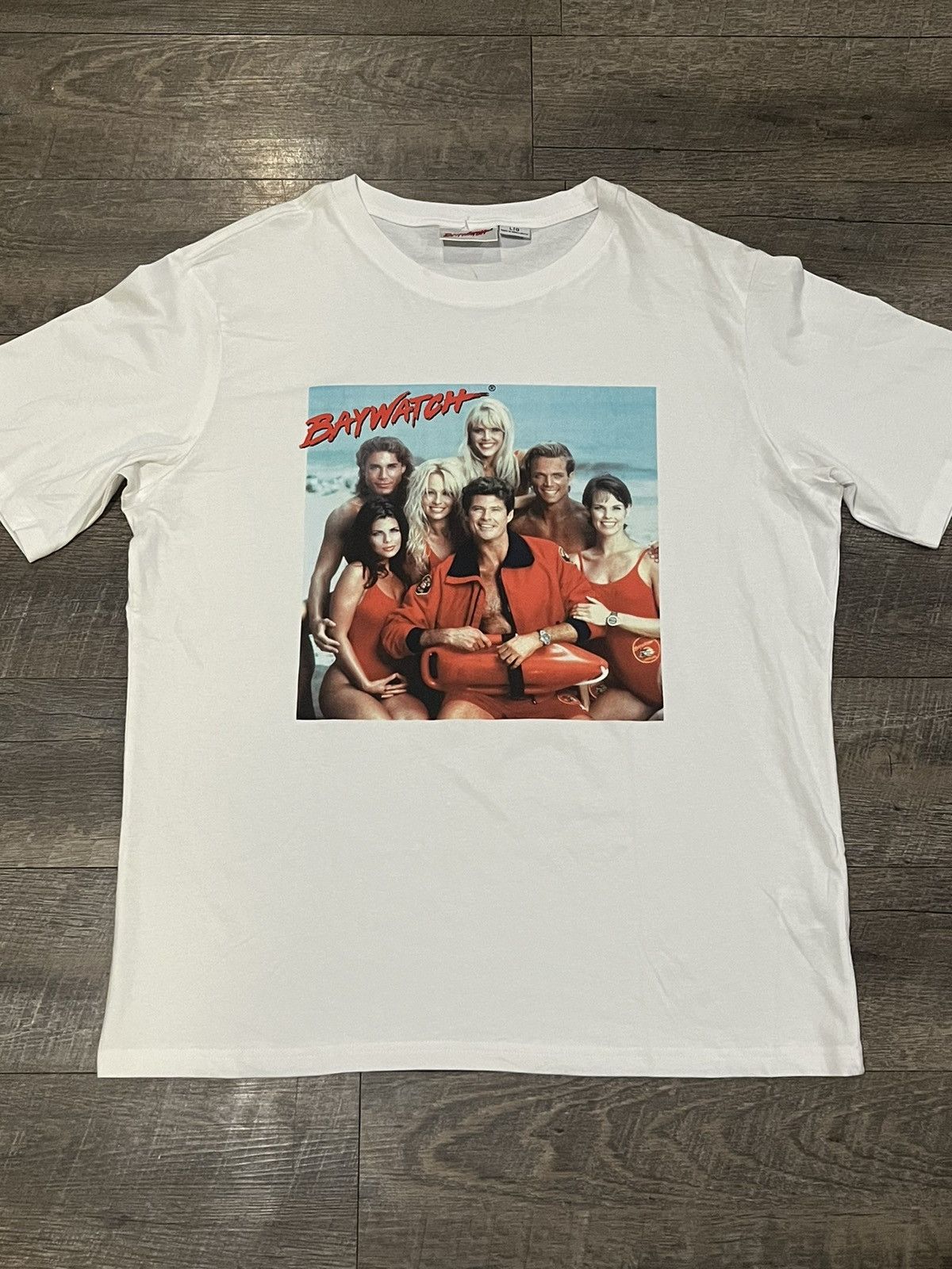 Movie × Streetwear × Vintage Baywatch White Tee Shirt Size Large | Grailed
