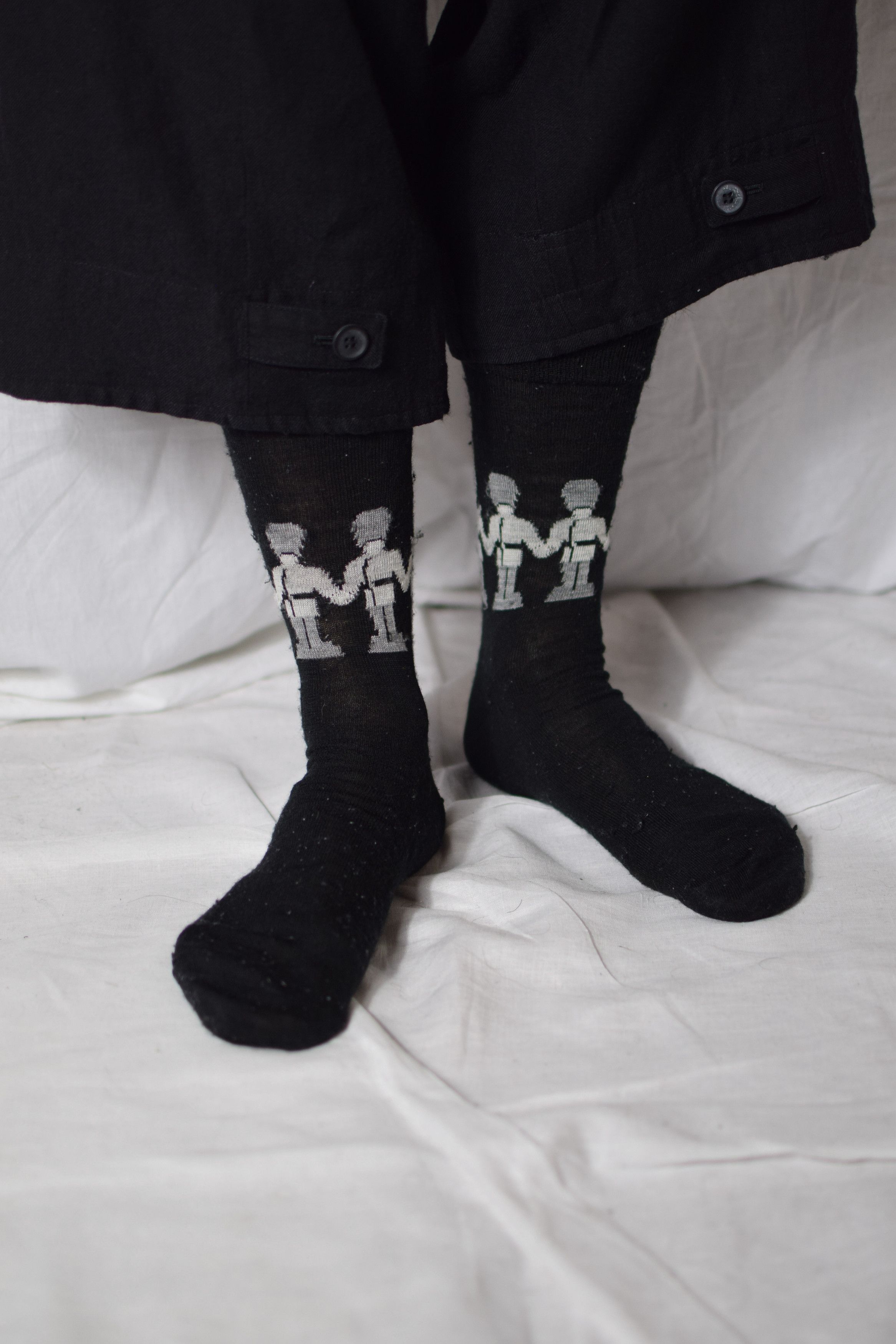Yohji Yamamoto FINAL DROP - YYPH AW86 Socks | Grailed