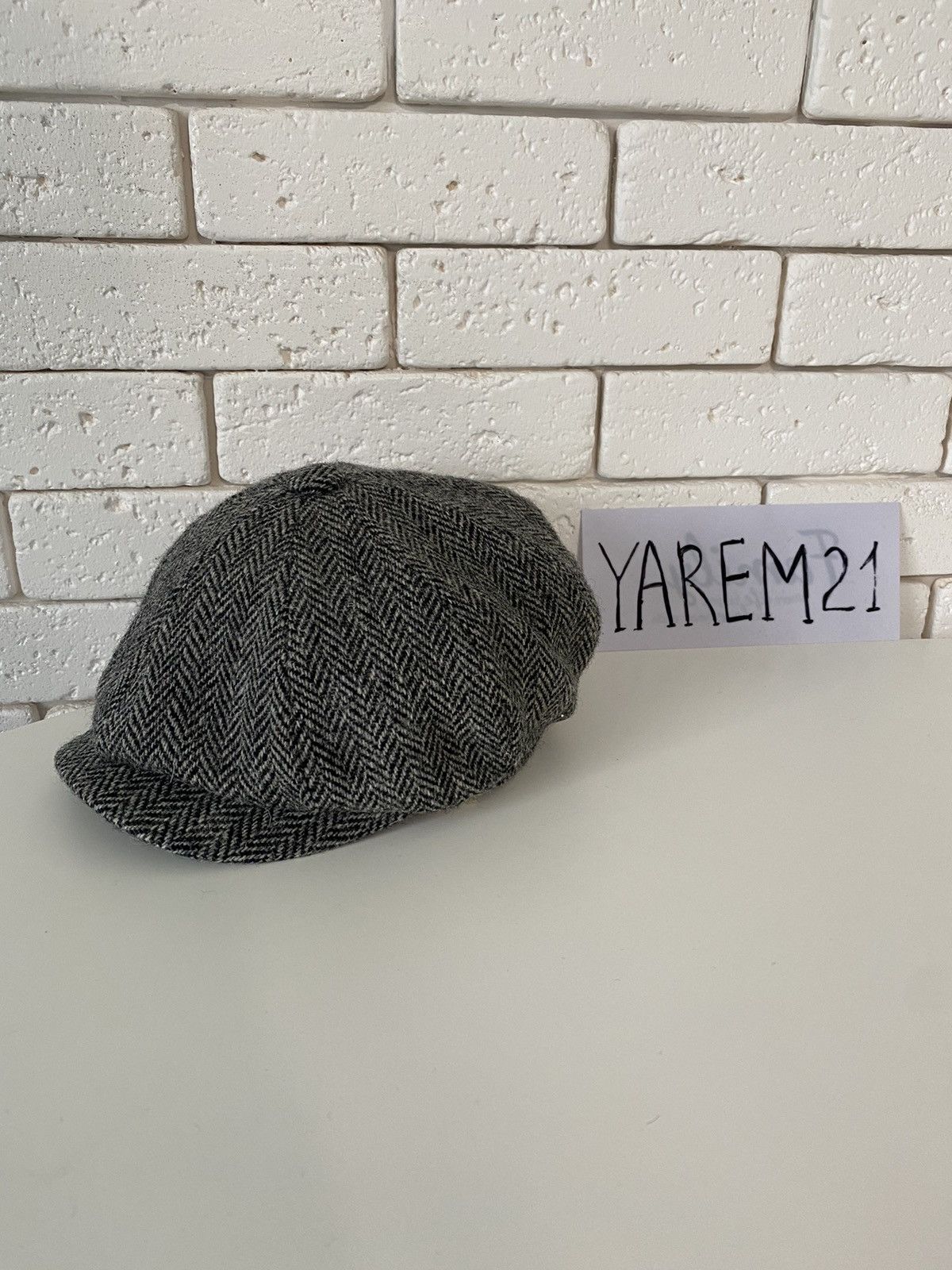 Harris Tweed × Streetwear × Vintage Harris Tweed Jaxon s James cap hat ...
