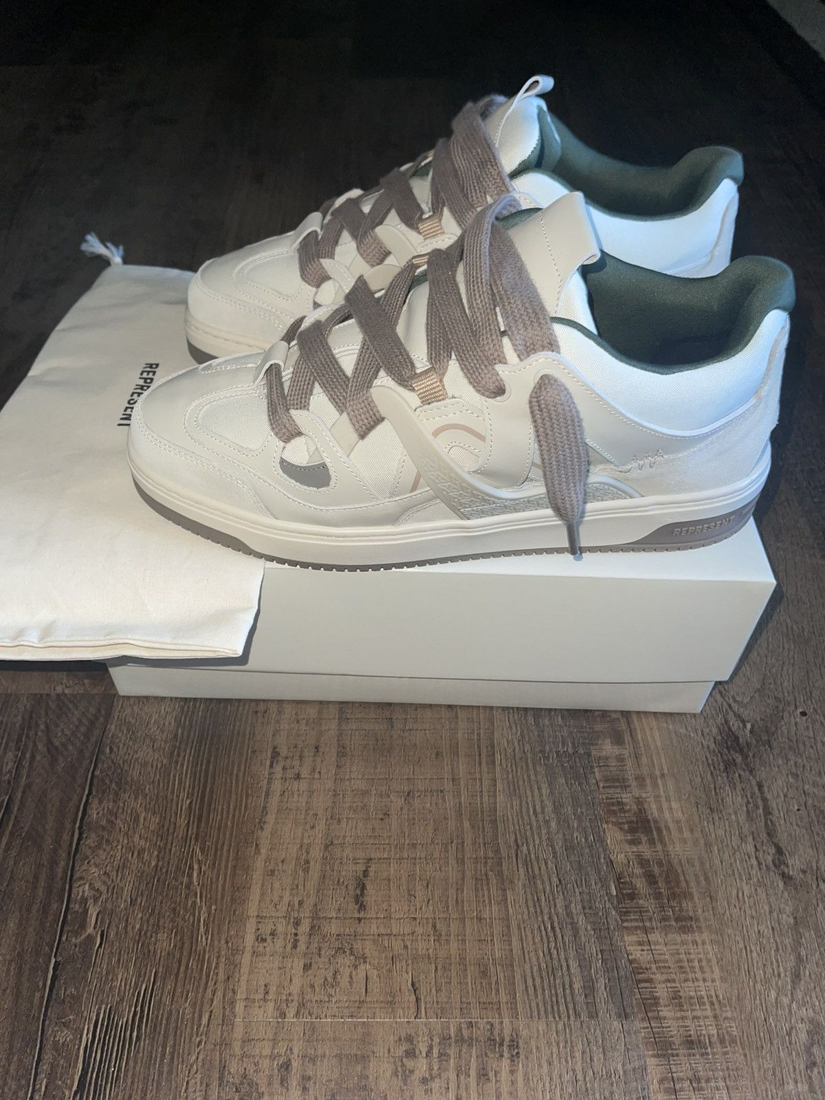 Represent Clo. Represent Bully Sneaker Buttercream | Grailed