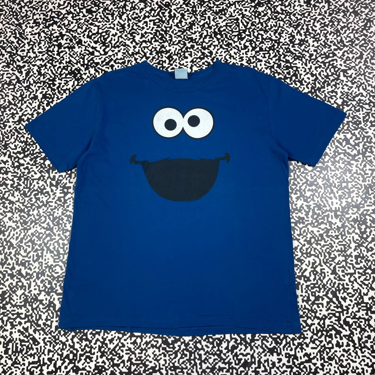 Cartoon Network Vintage Y2K Sesame Cookie Cartoon Boxy Humor T-shirt ...