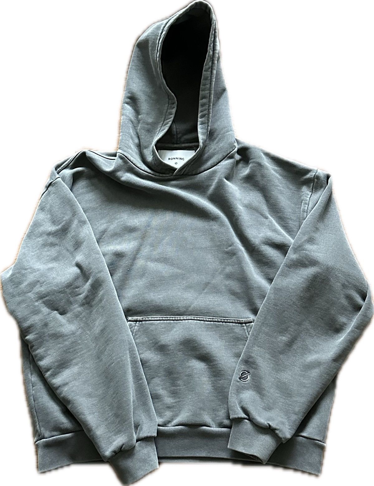 Ronning Ronning Washed Grey Hoodie | Grailed