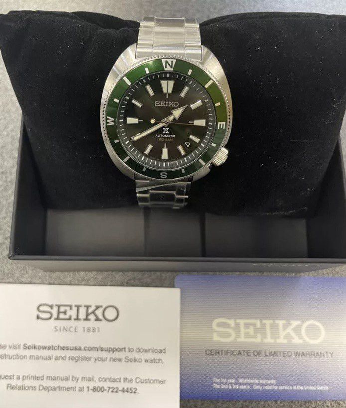 Seiko Seiko Prospex Land Turtle Automatic Green Dial Men's Watch | Grailed