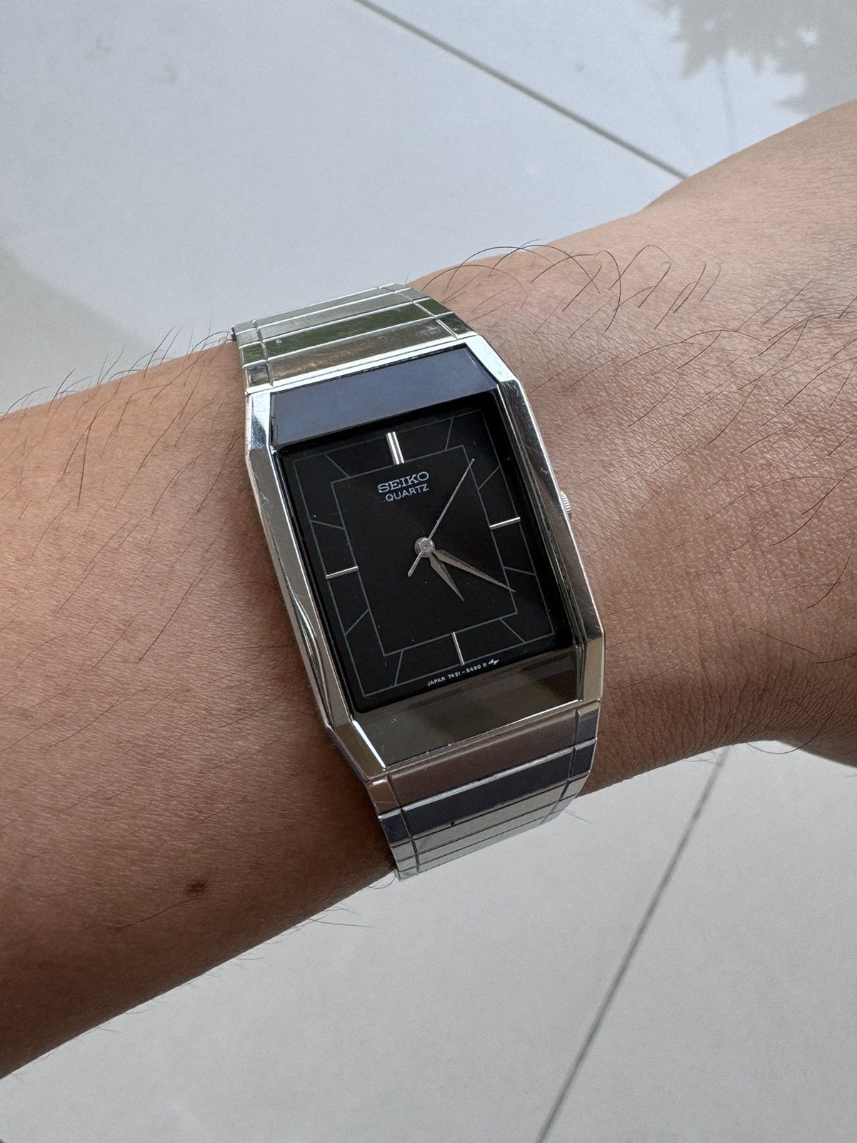 Seiko SEIKO VINTAGE CLASSIC SQUARE TANK SLIM JAPAN WATCH | Grailed