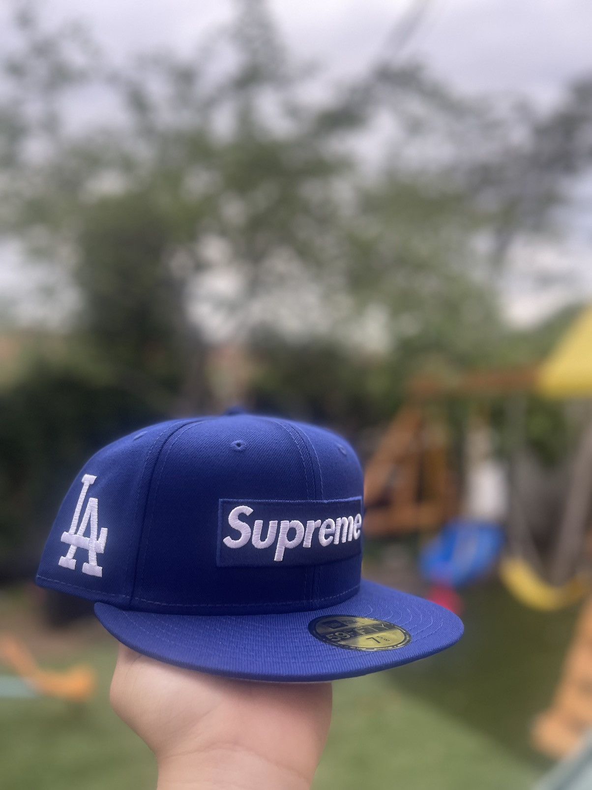 Supreme Supreme MLB Teams Box Logo New Era 7 5/8 | Grailed