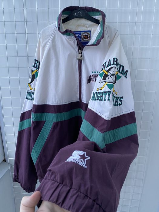 Starter Starter NHL Anaheim Mighty Ducks Jacket Vintage | Grailed