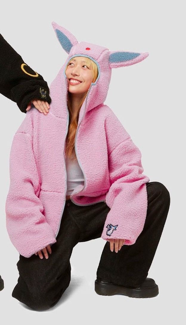 Pokemon × Vandy The Pink Espeon Fleece Jacket | Grailed