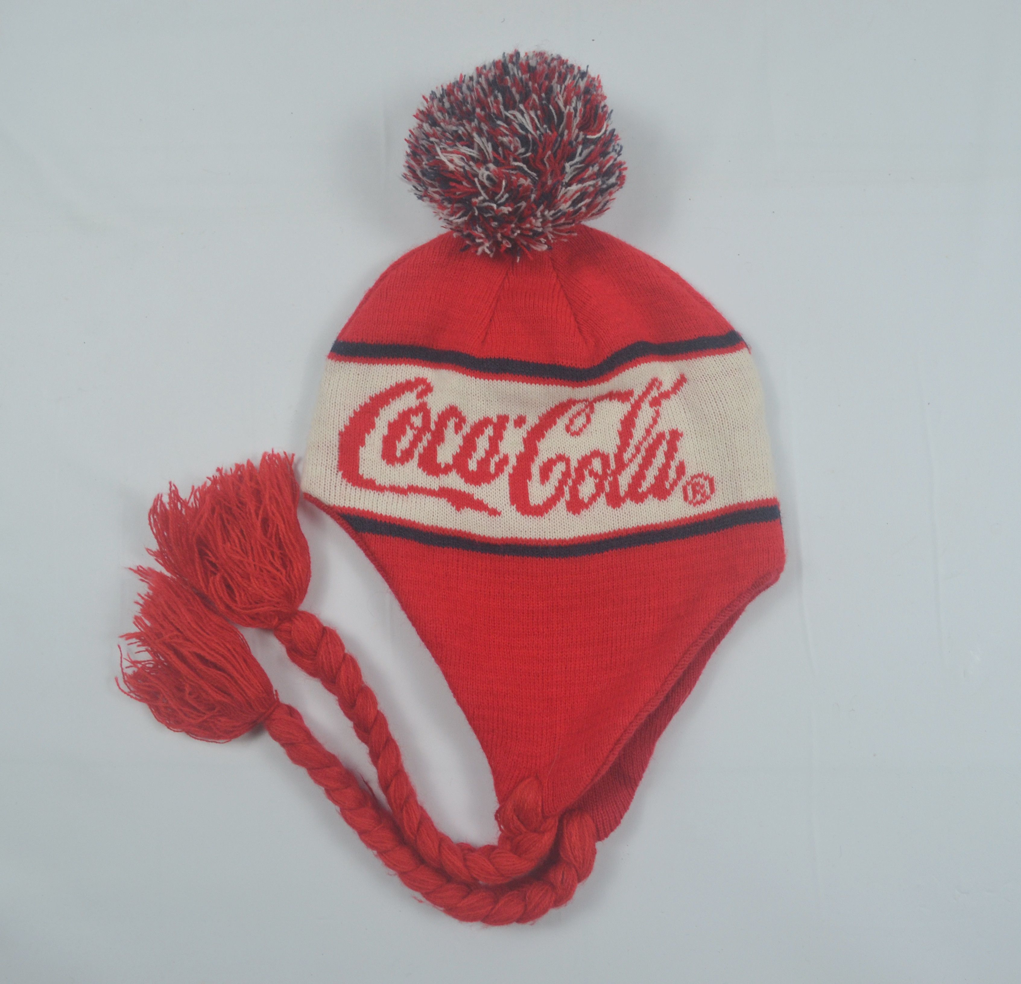 Coca Cola × Streetwear 90s Coke Earflap Ski Hats | Grailed