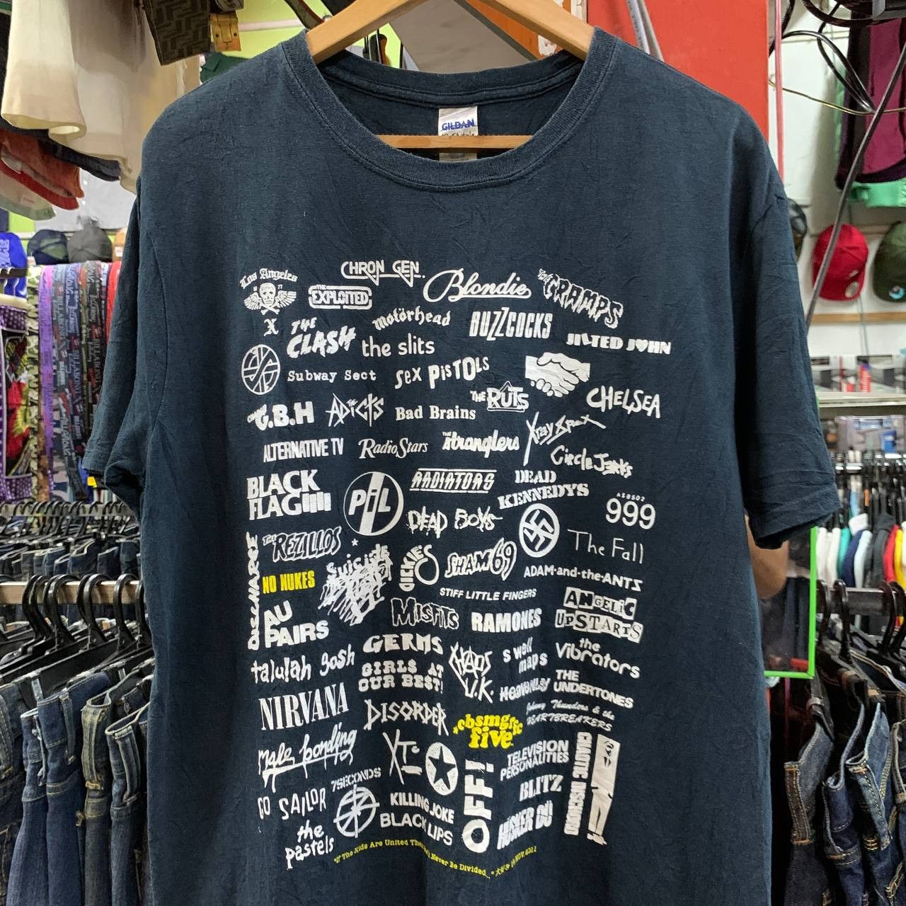 Band Tees × Streetwear × Vintage 2000s BAND GATHERING TOUR TSHIRT ...