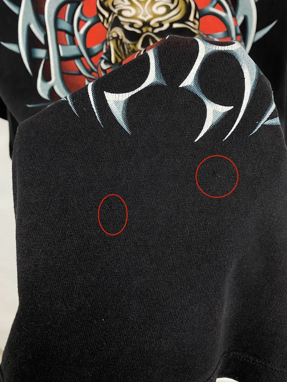 Skulls × Streetwear × Vintage 💀 Vintage 90s Skull Death All Over Print ...