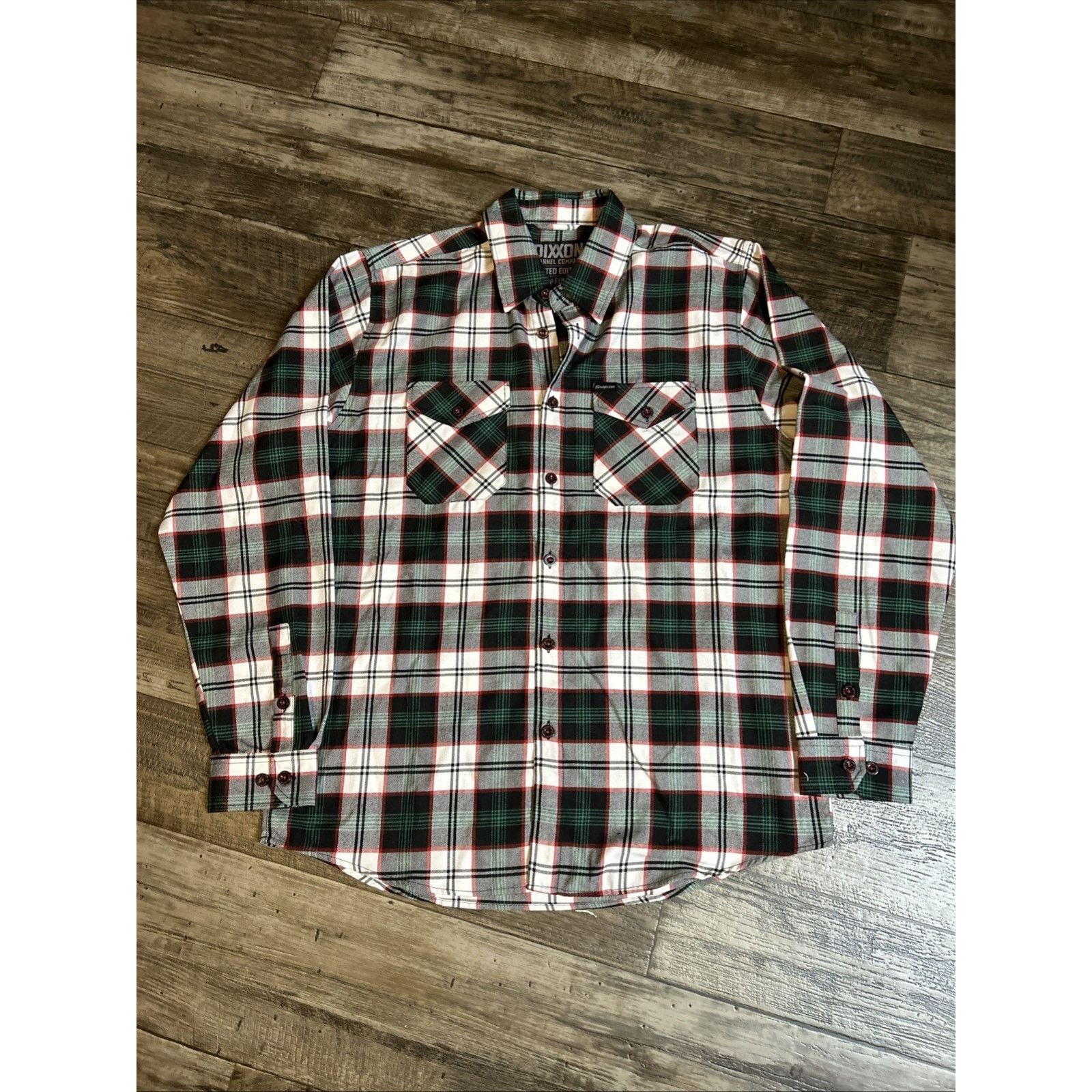 Dixxon Dixxon Flannel Shirt Limited Edition Snap On Function Plaid ...