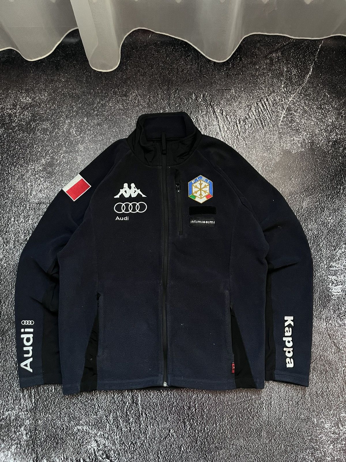 Kappa Kappa FISI Italy Team Fleece Jacket Audi | Grailed