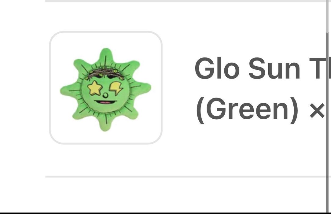 Glo Gang Glo gang sun glo pillow green & yellow | Grailed