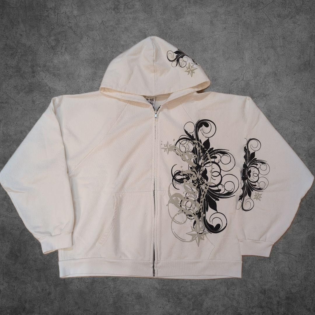 basketcase gallery Basketcase Gallery LEXI v2 Zip Hoodie Bone L Archive ...