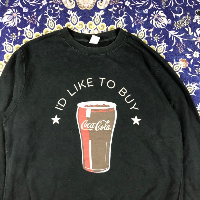Uniqlo rare uniqlo x coca cola sweatshirt big logo | Grailed