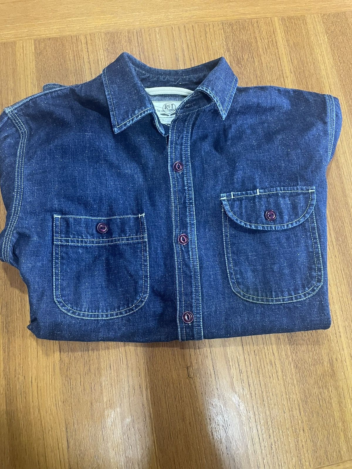 Rogue Territory Rogue Territory 11oz Neppy Denim Work Shirt | Grailed