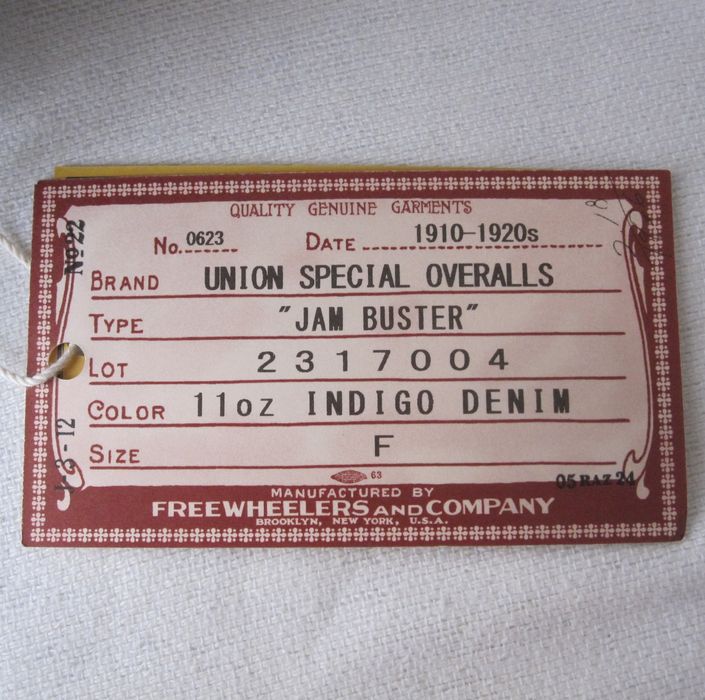 Freewheelers FREEWHEELERS "JAM BUSTER" INDIGO DENIM | Grailed