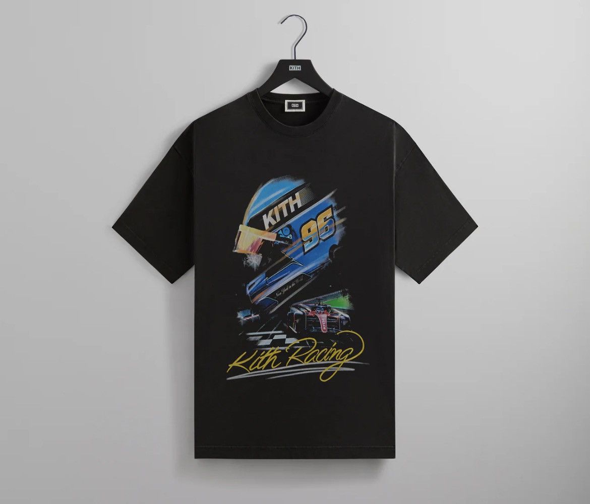 Kith × Streetwear × Vintage Kith Racing F1 Vintage T-Shirt Black | Grailed