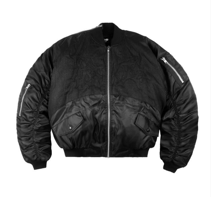 Bomber Jacket × Streetwear Jacket bomber boxy black bomber jacket ...
