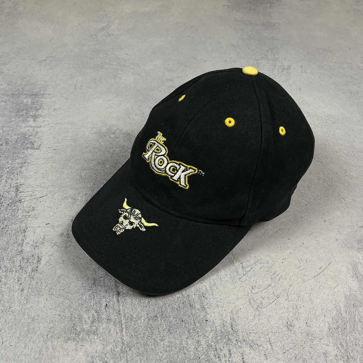 Vintage Vintage WWF The Rock rare wrestlemania cap 2001 | Grailed