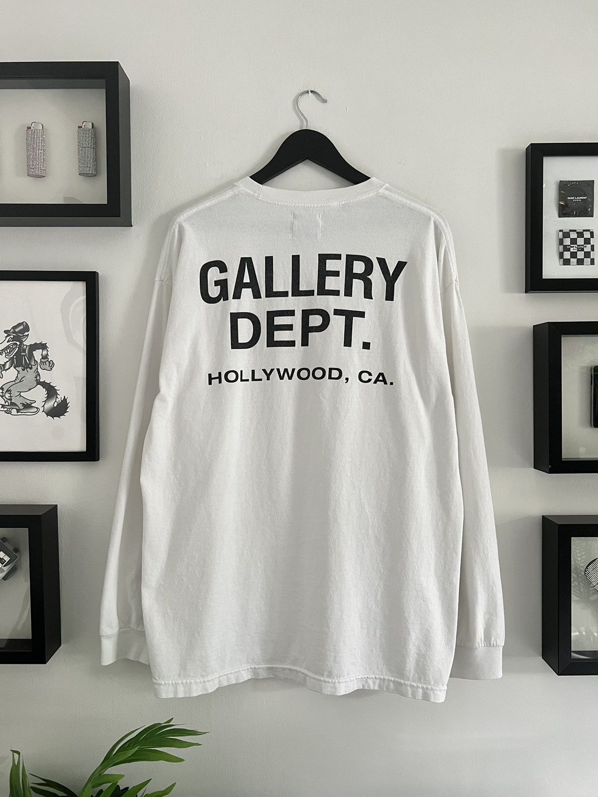Gallery Dept. LONG SLEEVE LOGO SOUVENIR TEE | Grailed