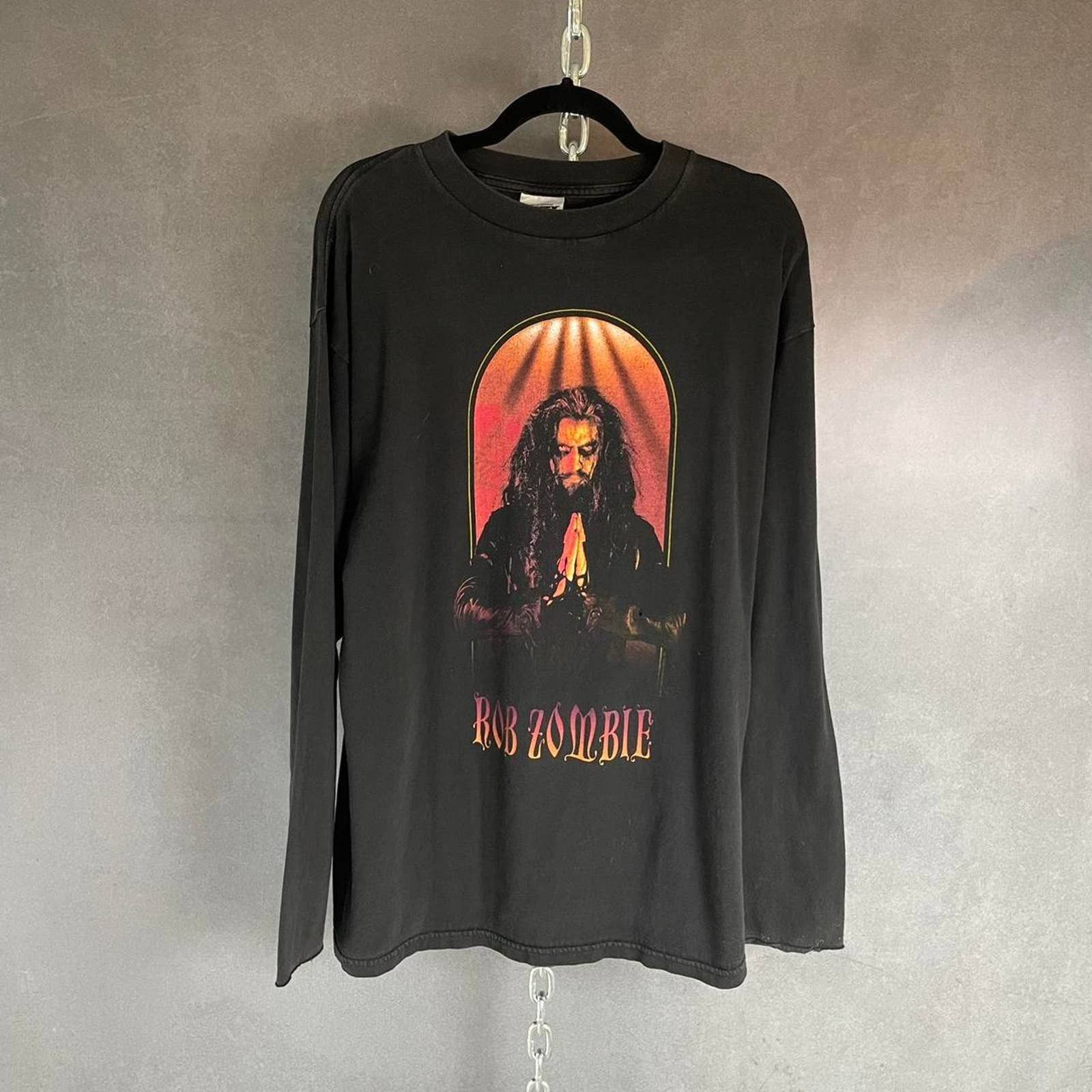Band Tees × Tultex × Vintage Rob zombie 1998 satan is | Grailed
