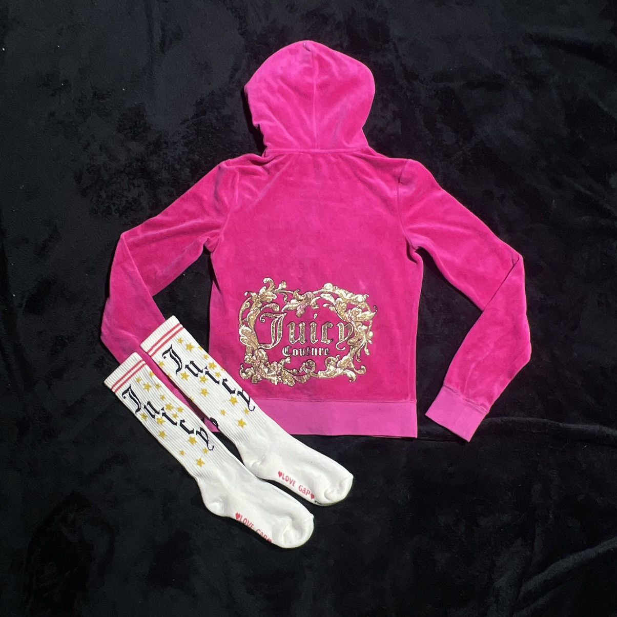 Juicy Couture × Streetwear Juicy couture Pink Jacket with matching ...