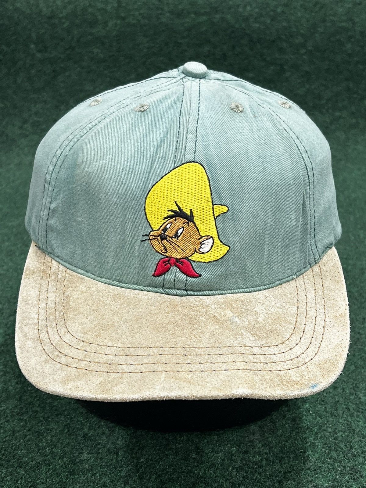 Rare × Snap Back × Vintage 90s Speedy Gonzalez Snapback Hat | Grailed