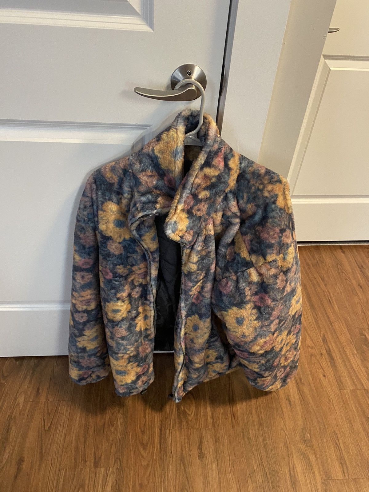 Pacsun × Streetwear Flower Full Zip Sherpa Jacket | Grailed