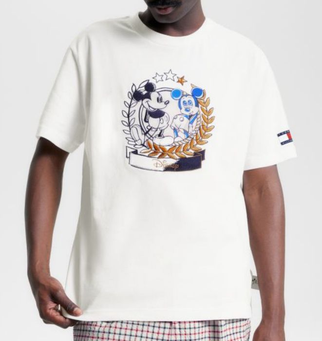 Tommy Hilfiger TOMMY x DISNEY 100 Mickey Mouse Crest T-shirt - UNISEX ...