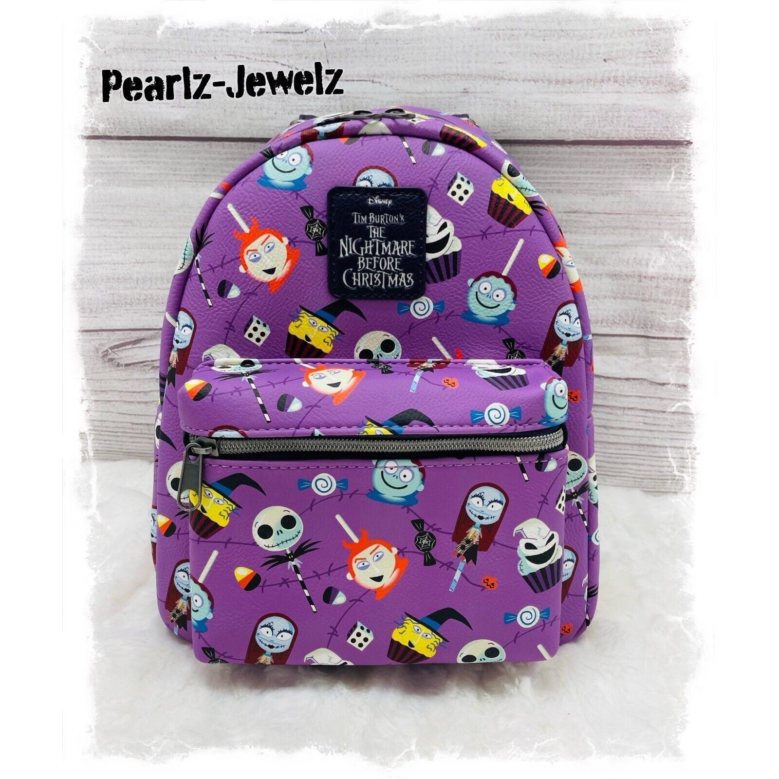 Disney Loungefly Nightmare Before Christmas NBC Character Candy Pur ...