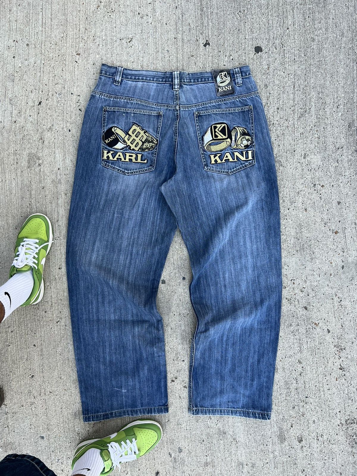 Karl Kani × Vintage Vintage Karl Kani Baggy Jeans | Grailed