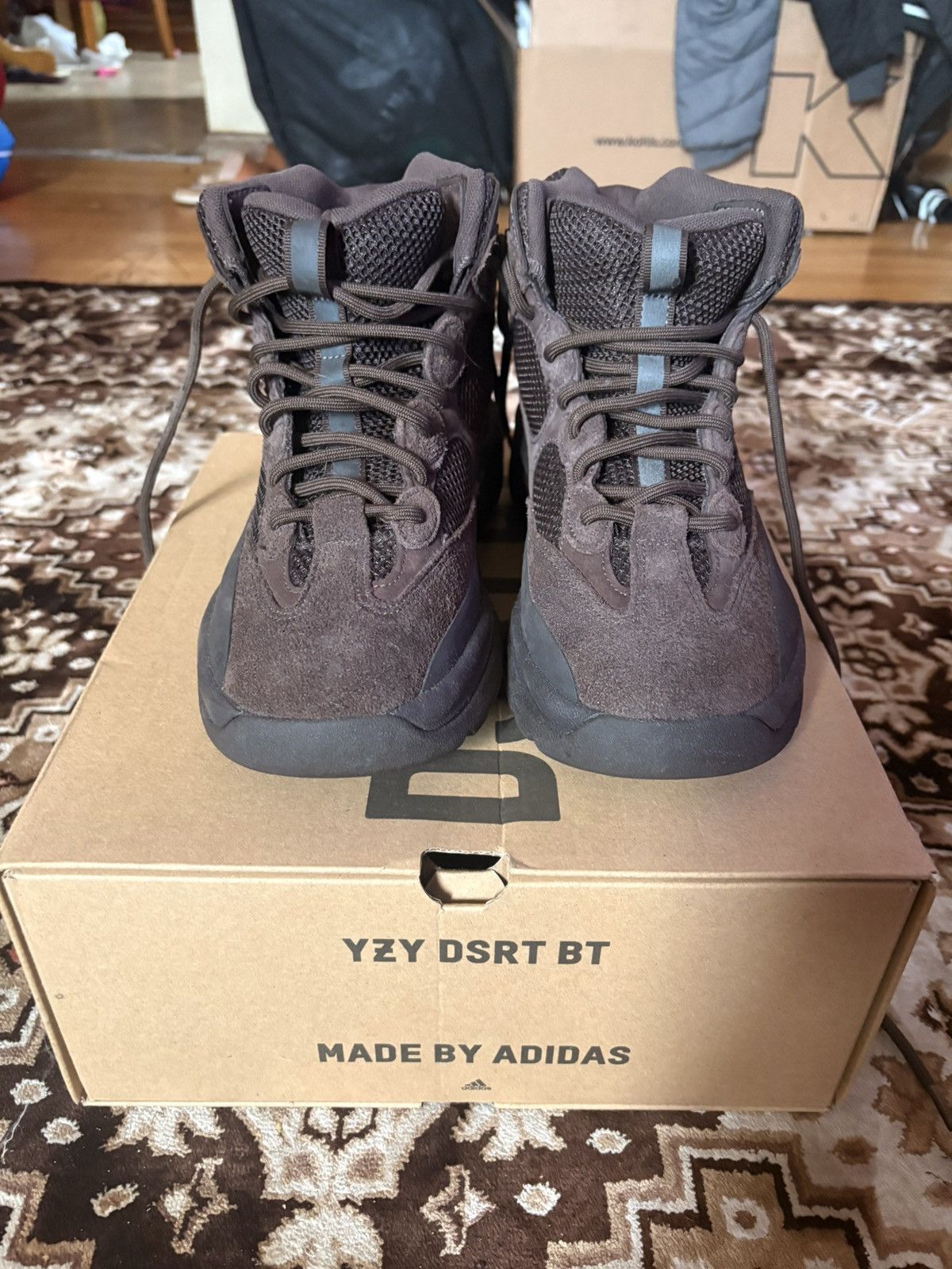 Adidas × Kanye West Yeezy Desert Boots Oil | Grailed