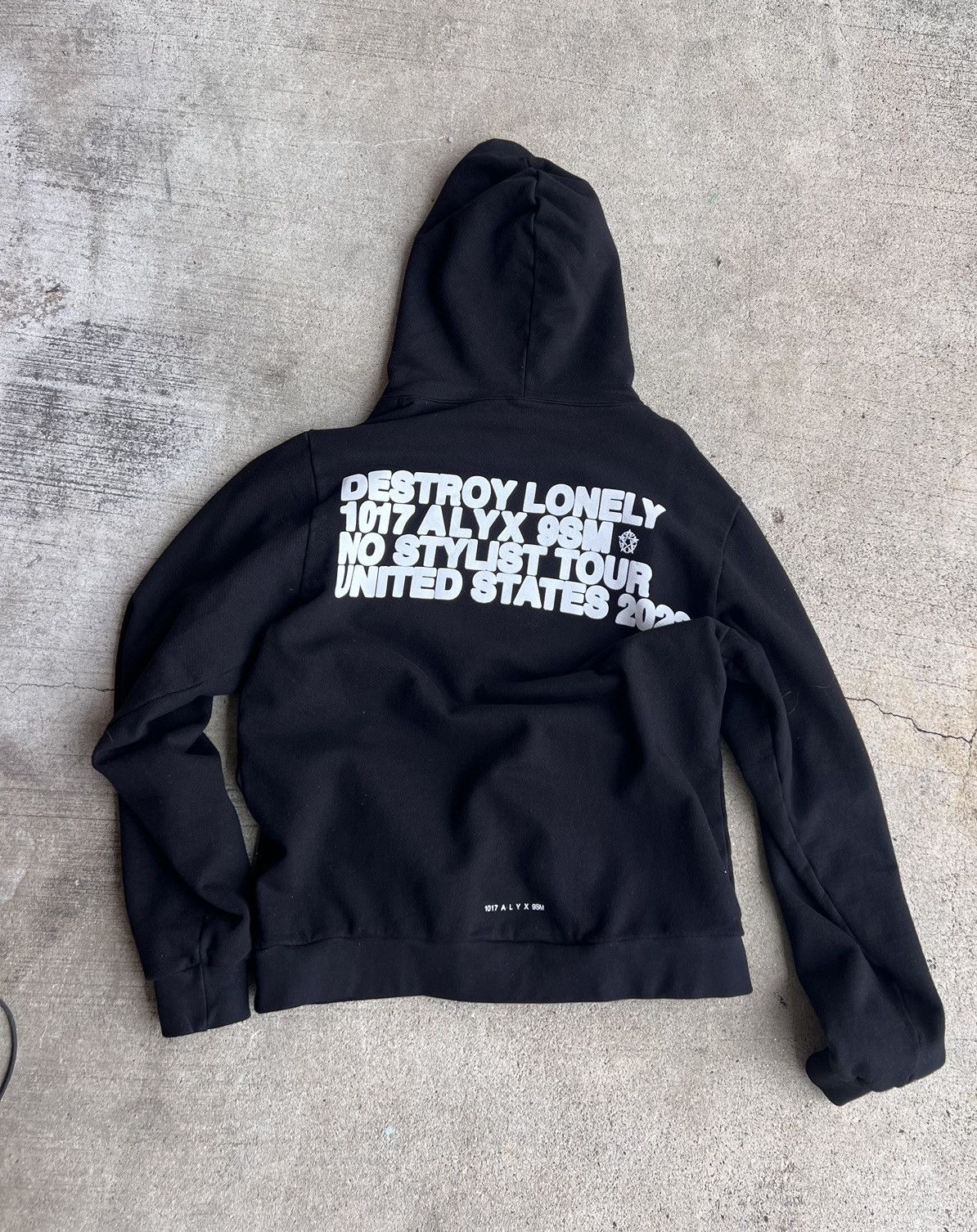 Alyx NO STYLIST TOUR HOODIE | Grailed