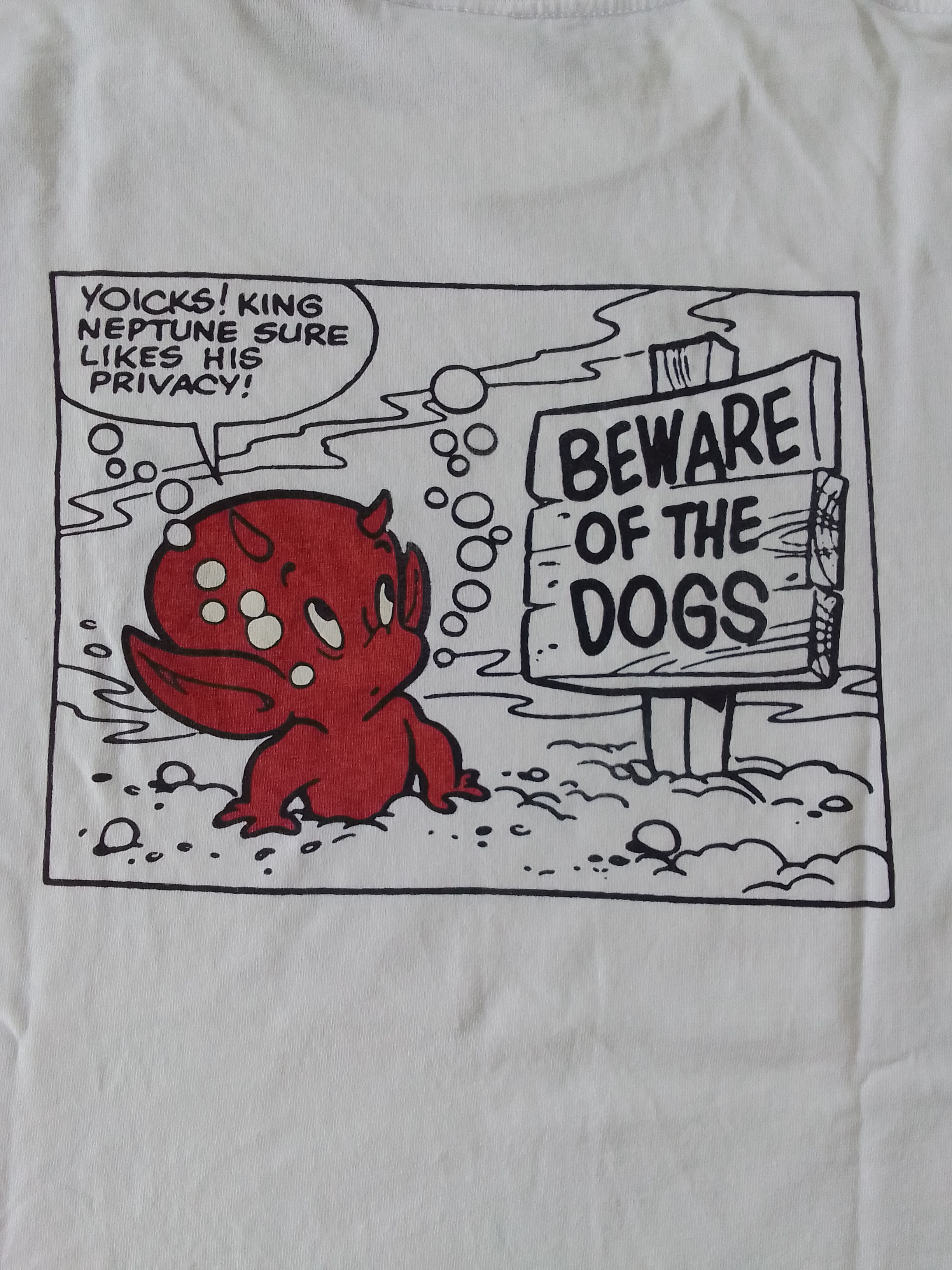 Vintage Harvey Comics Hot Stuff Devil x Discus Tee (White) | Grailed