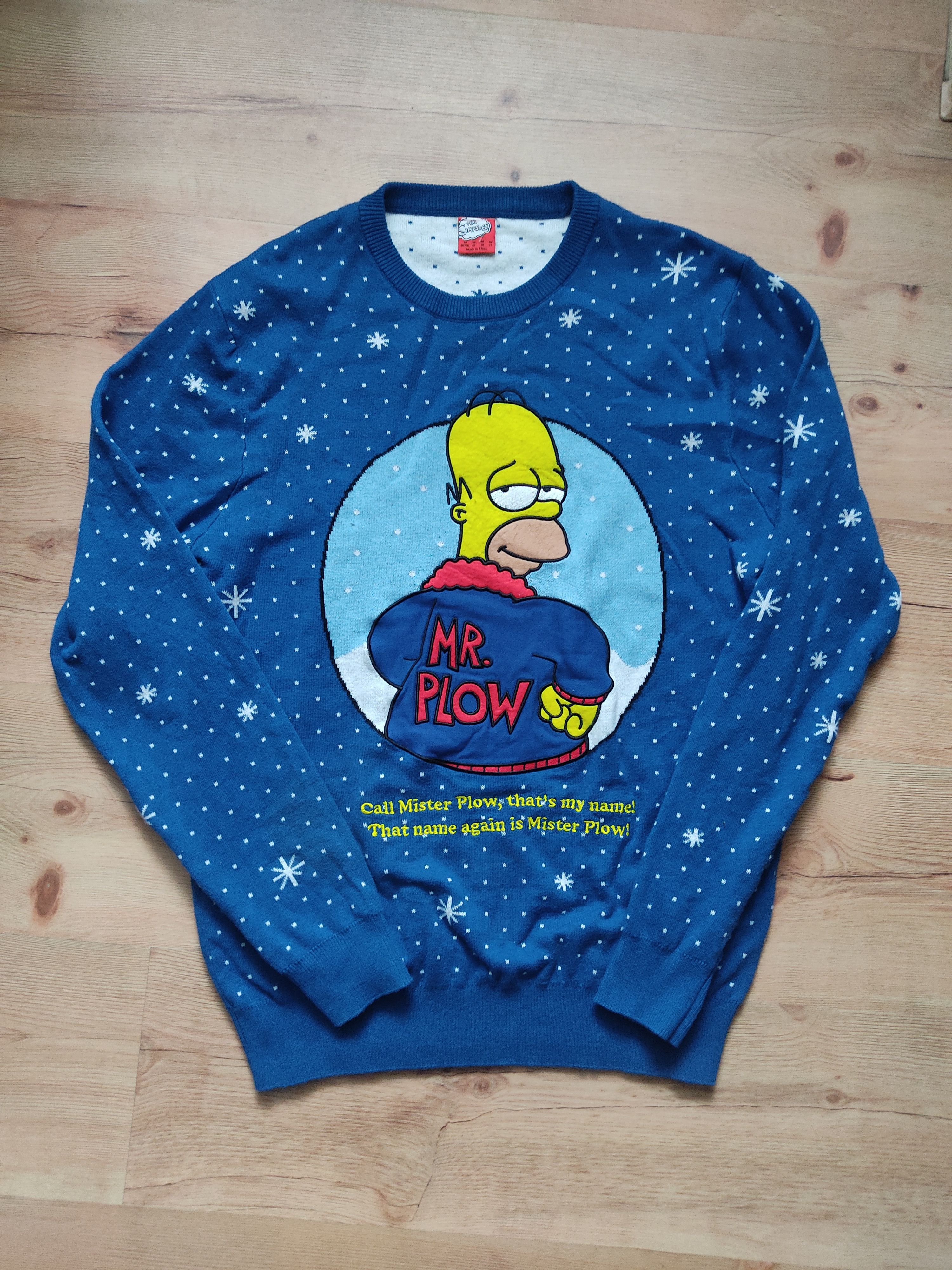 The Simpsons Mr Plow Sweter The Simpsons | Grailed