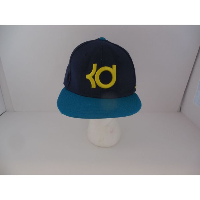 Nike Nike True KD Hat Snapback Kevin Durant Teal And Yellow Baske | Grailed