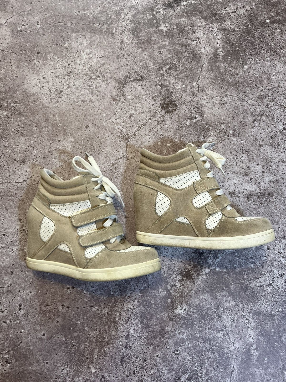 Isabel Marant Unbranded Isabel Marant Style Wedge Sneakers Suede ...