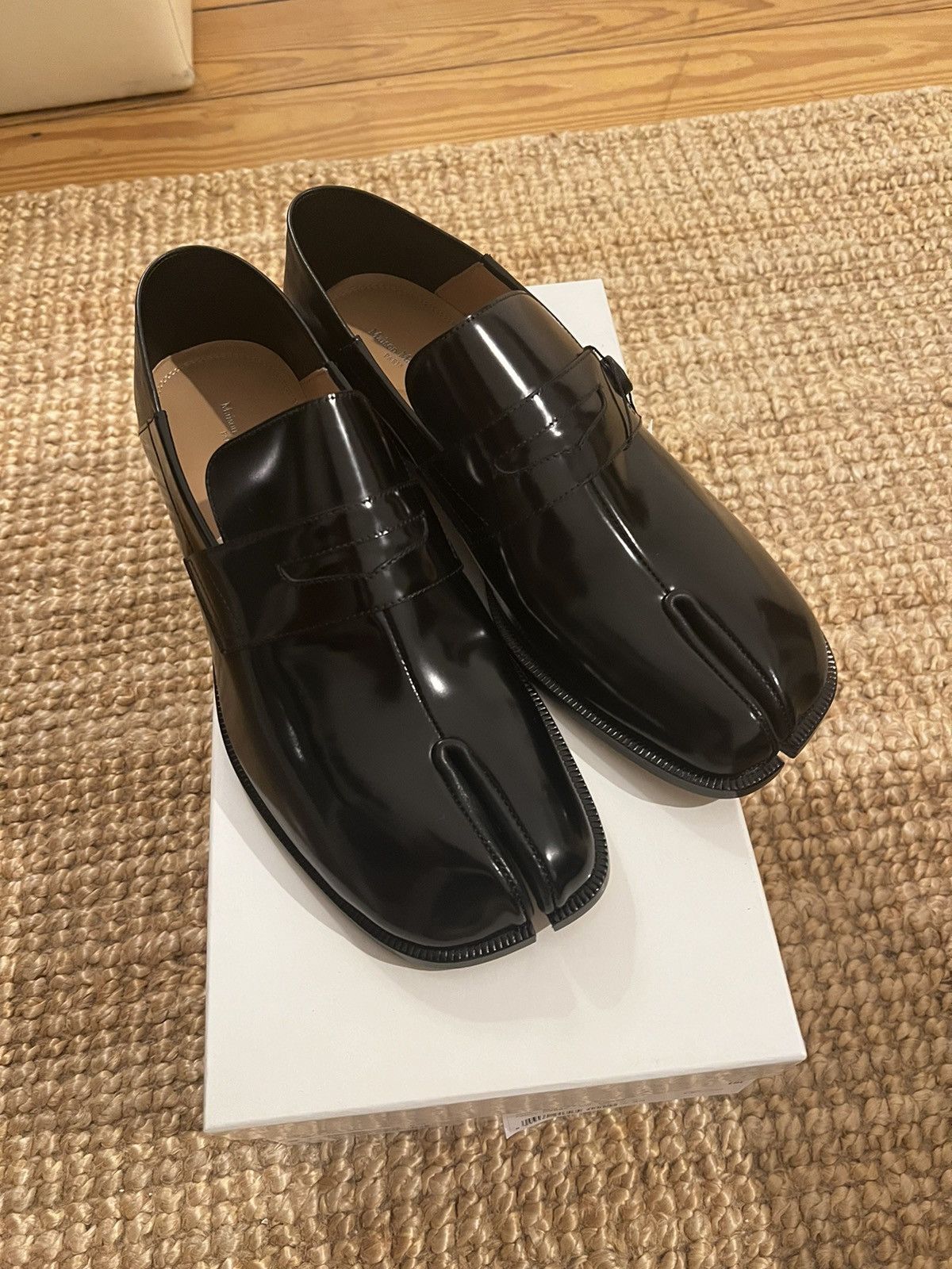 Maison Margiela Margiela Tabi Loafer brand new Size 43 brushed leather ...