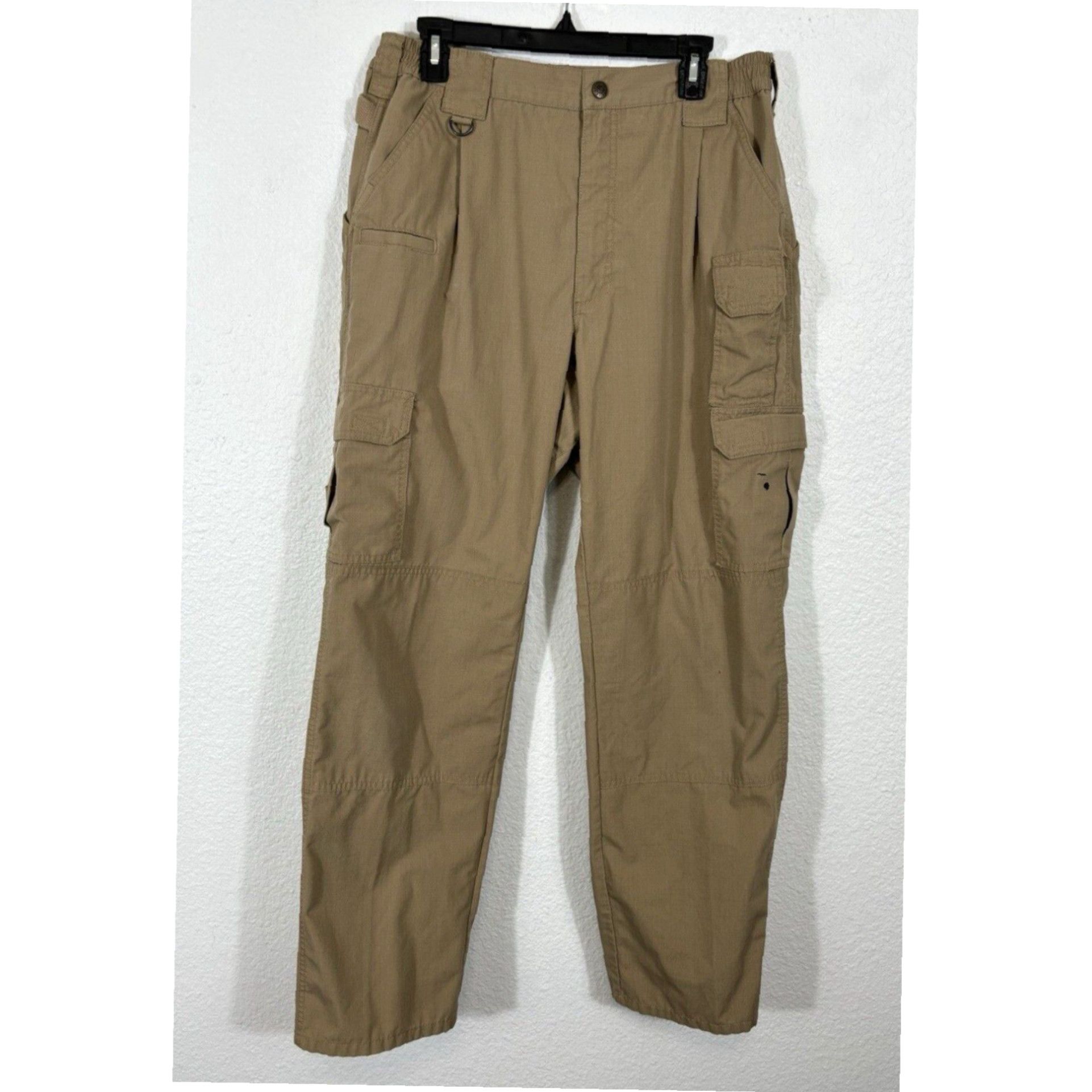 Vintage High Performance Tactical Ripstop Cargo Pants for Men in Tan ...