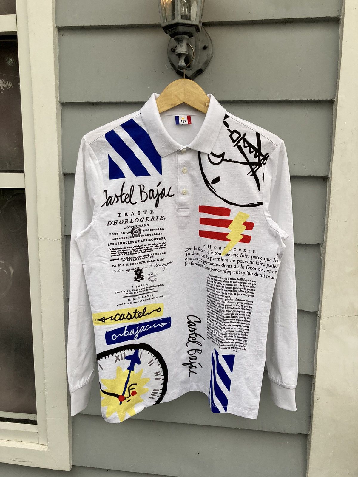 Designer Castelbajac Japanese Style Poem Long Slevee Paris Theme | Grailed