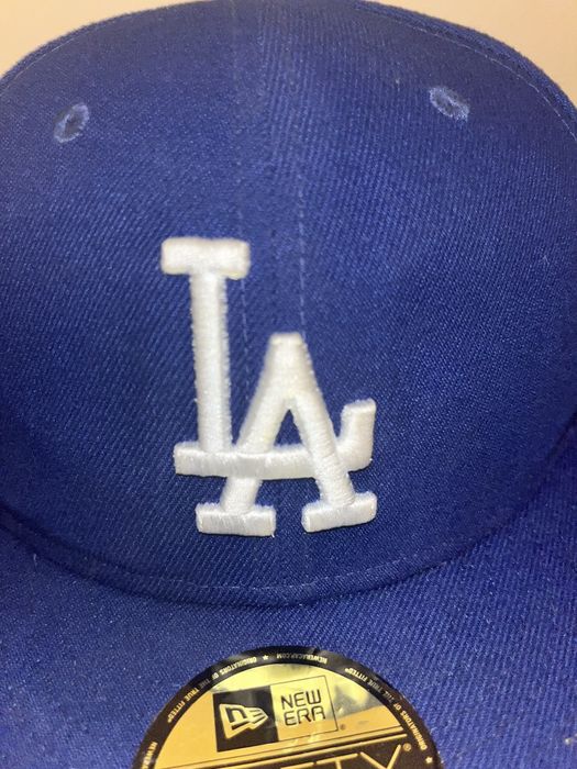 New Era Blue LA Dodgers Fitted Cap | Grailed