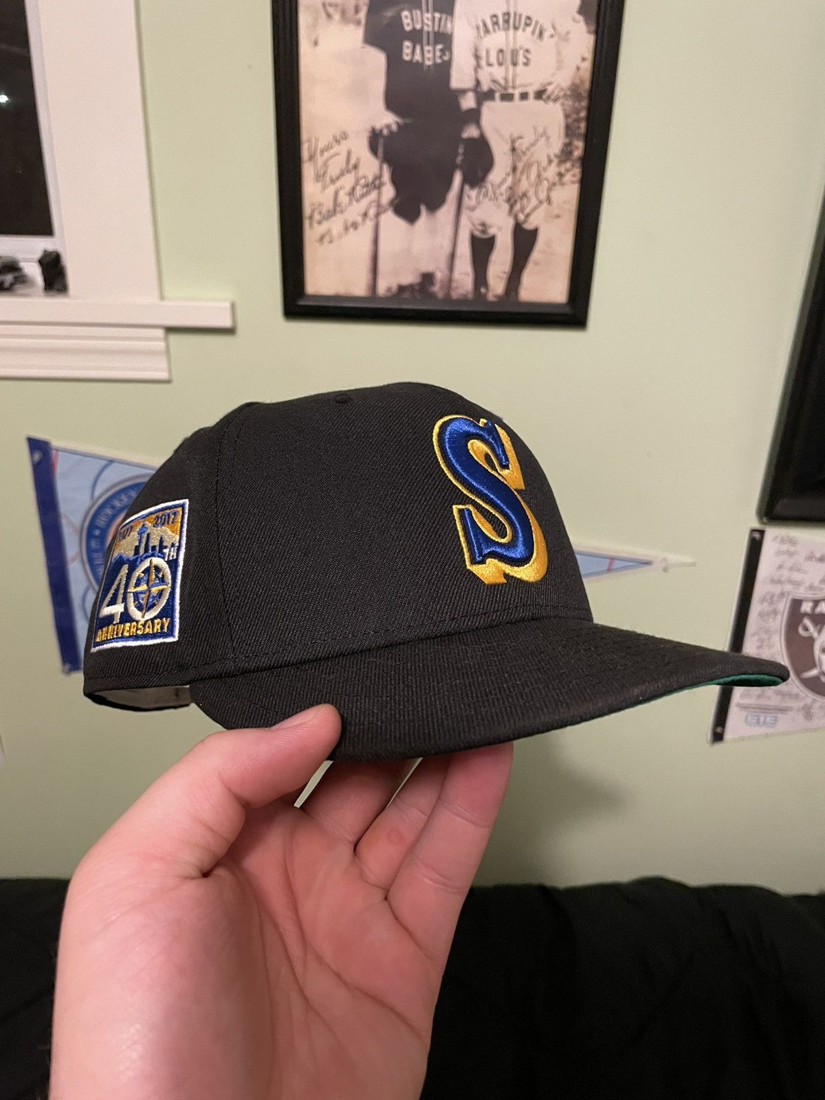 MLB × New Era Seattle Mariners side patch new era SnapBack hat | Grailed