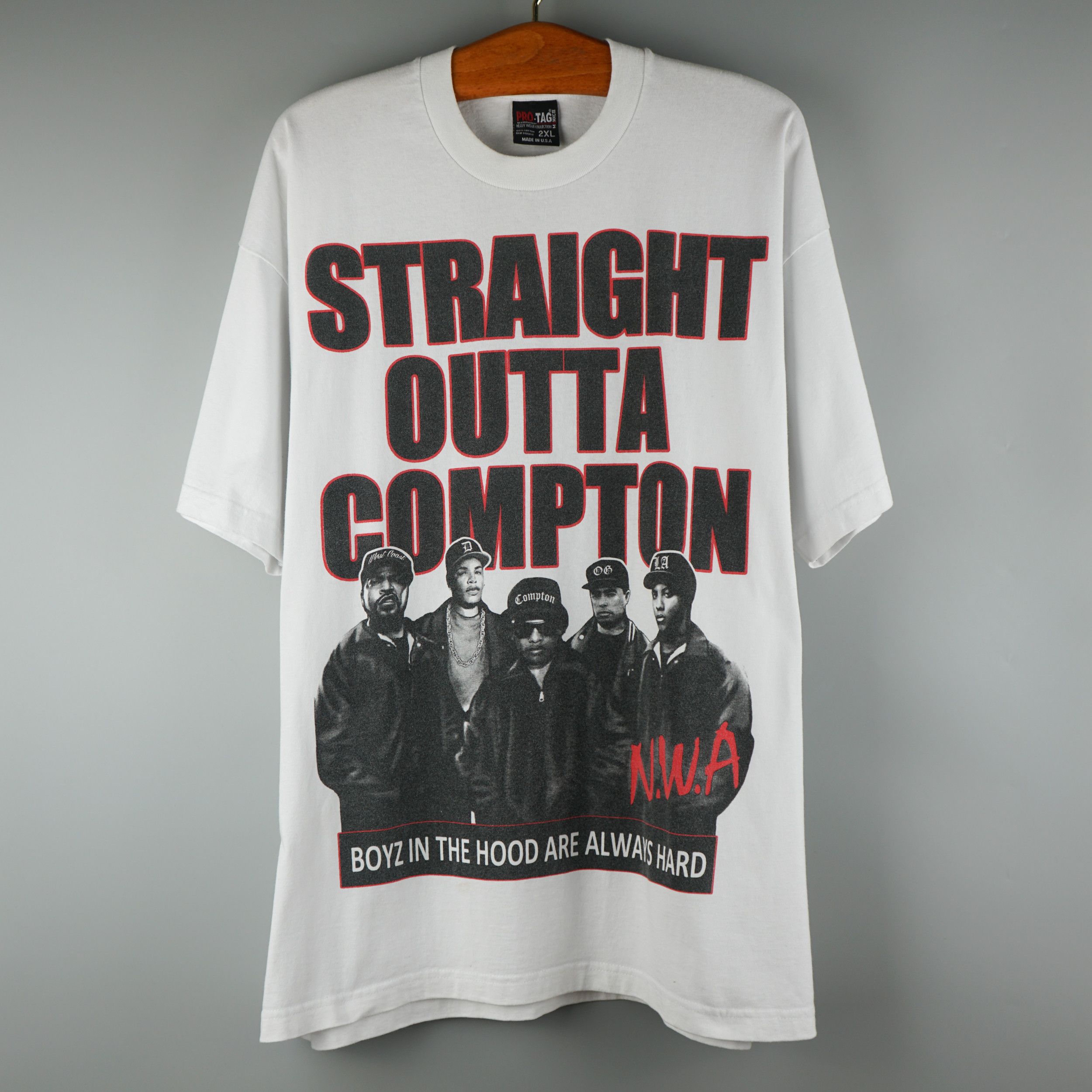 Vintage Vintage 1990s NWA Straight Outta Compton T-Shirt | Grailed